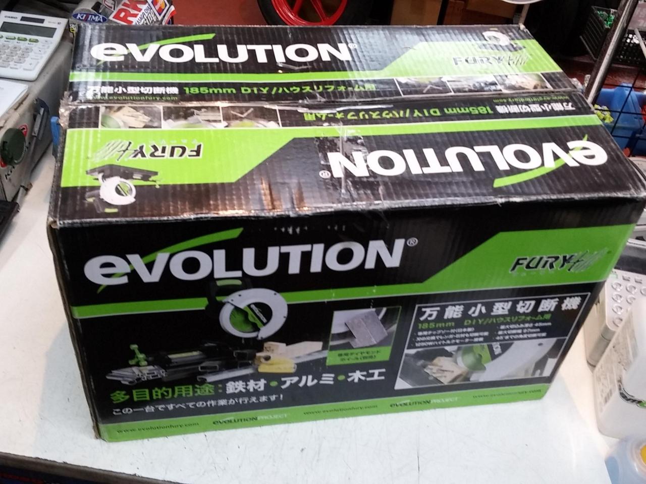 EVOLUTION(エボリューション) 小型万能切断機 FURY4(フューリー4) 【鉄材・アルミ・木材の切断に】★大特価!2023-3月より ...