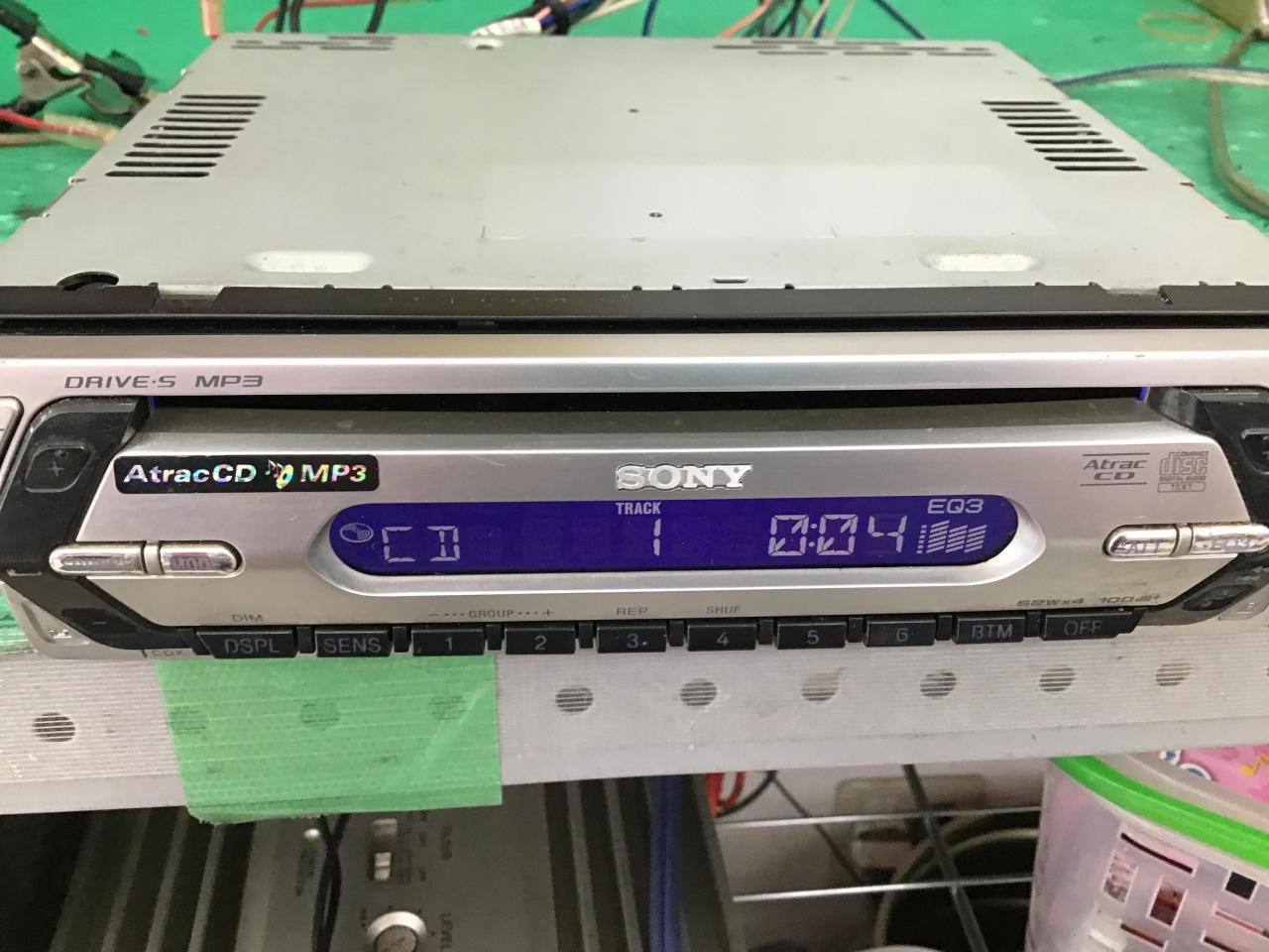 SONY(ソニー) CDX-S2210S | カー用品 ヘッドユニット CDチューナーを通販で購入する | 中古カー＆バイク用品の販売ならアップガレージ