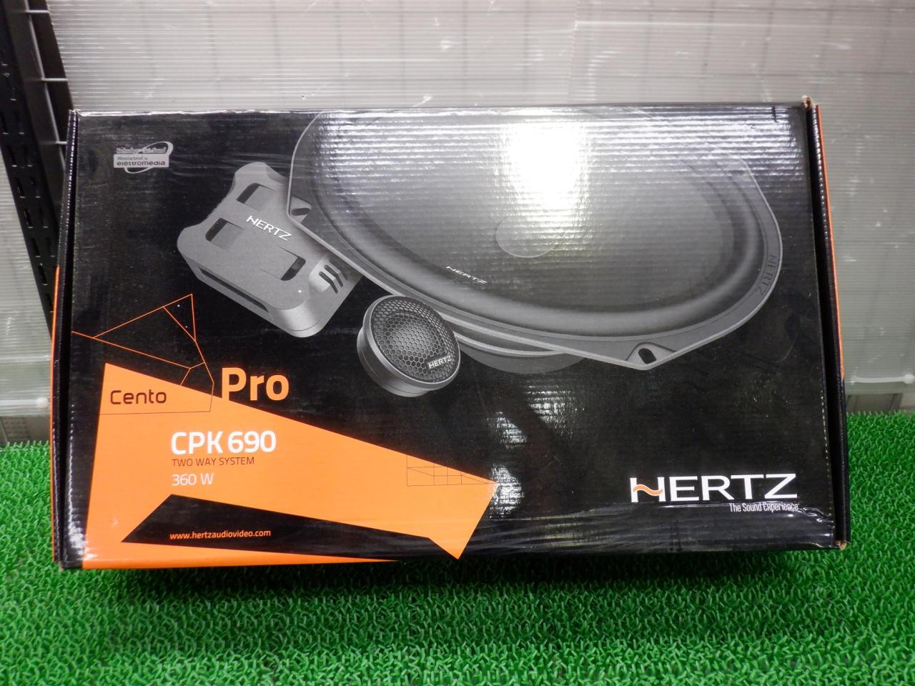 プライスダウン♪HERTZ CPK690 6X9インチ楕円型セパレートスピーカー | カー用品 スピーカー 埋め込みスピーカーを通販で購入する | 中古カー＆バイク用品の販売ならアップガレージ