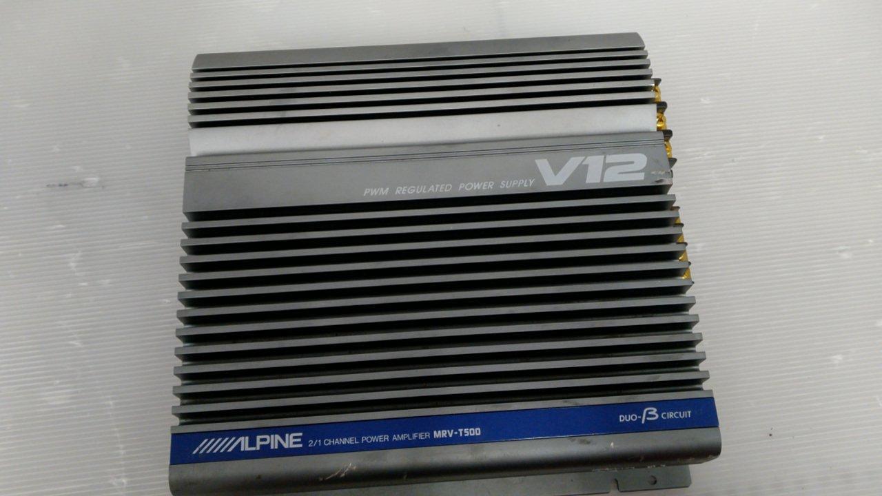 ALPINE V12 MRV-T500 2chパワーアンプ | 中古品 | アップガレージ 圏央厚木インター店 | カー用品 アンプを通販で ...
