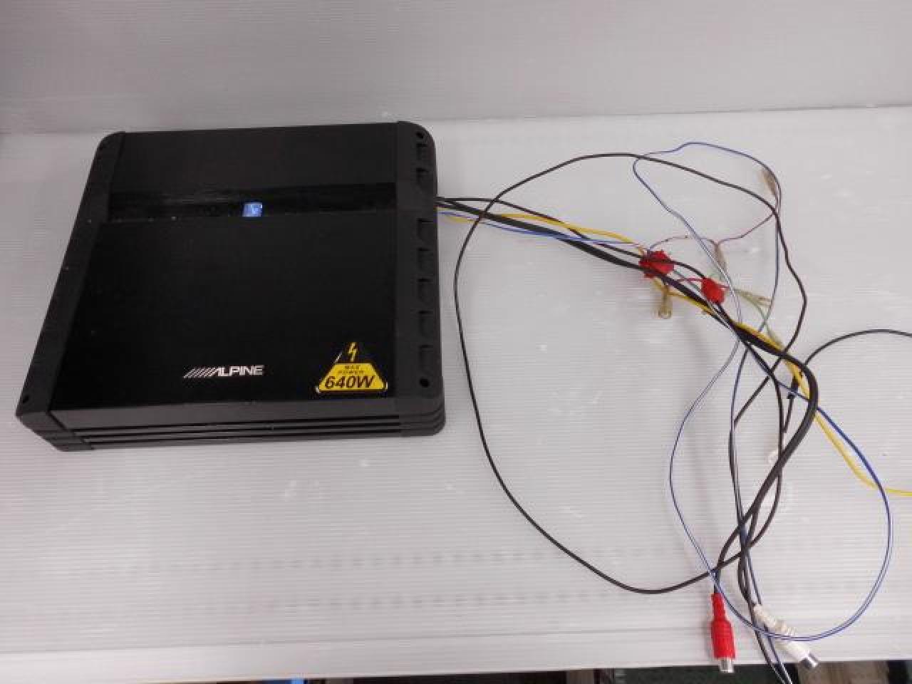 ☆赤字の大値下げ☆ ALPINE PMX-F640 4chパワーアンプ MAX640W | カー用品 アンプを通販で購入する | 中古カー ...