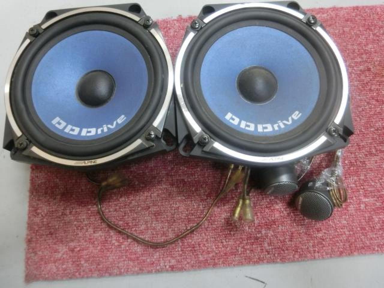 ALPINE(アルパイン)DDC-175B | カー用品 スピーカー 埋め込みスピーカーを通販で購入する | 中古カー＆バイク用品の販売ならアップガレージ