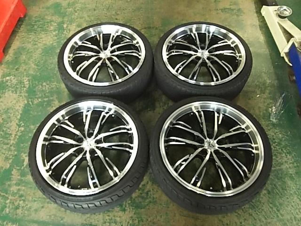 TECHNOPIA(テクノピア) Kashina 10本スポークアルミホイール + TRIANGLE TR968 215/35R19 | 中古 ...