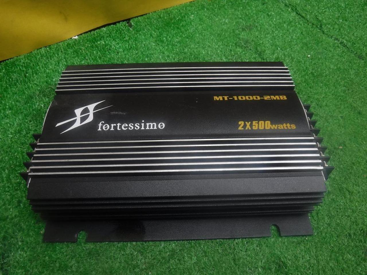 fortessimo MT-1000-2MB | 中古品 | アップガレージ 奈良橿原店 | カー用品 アンプを通販で購入する | 中古カー ...