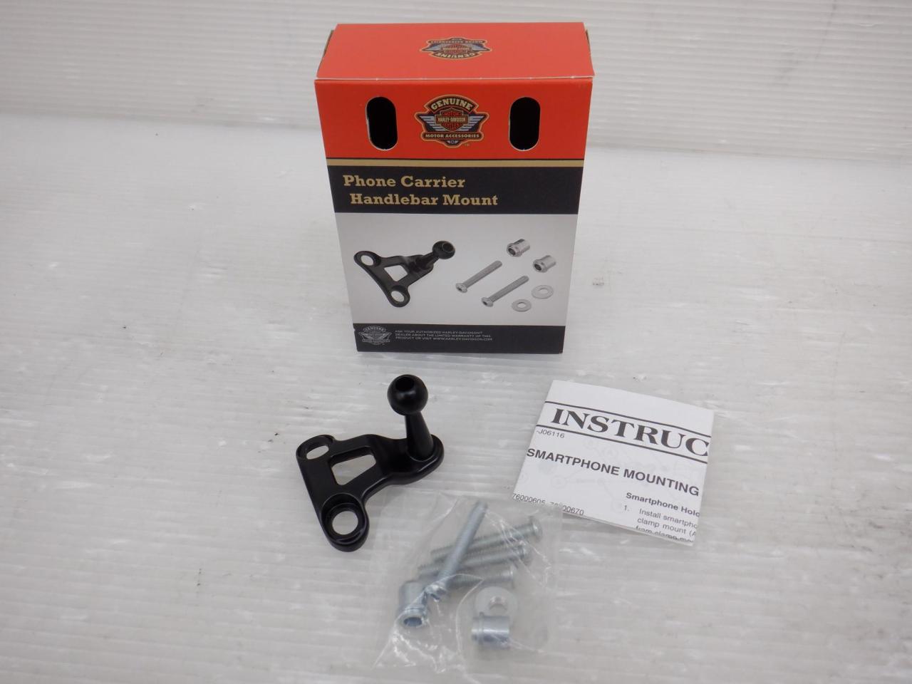 HARLEY DAVIDSON HANDLEBAR PHONE CARRIER MOUNT 76000537 | 新古品 | アップガレージ ...