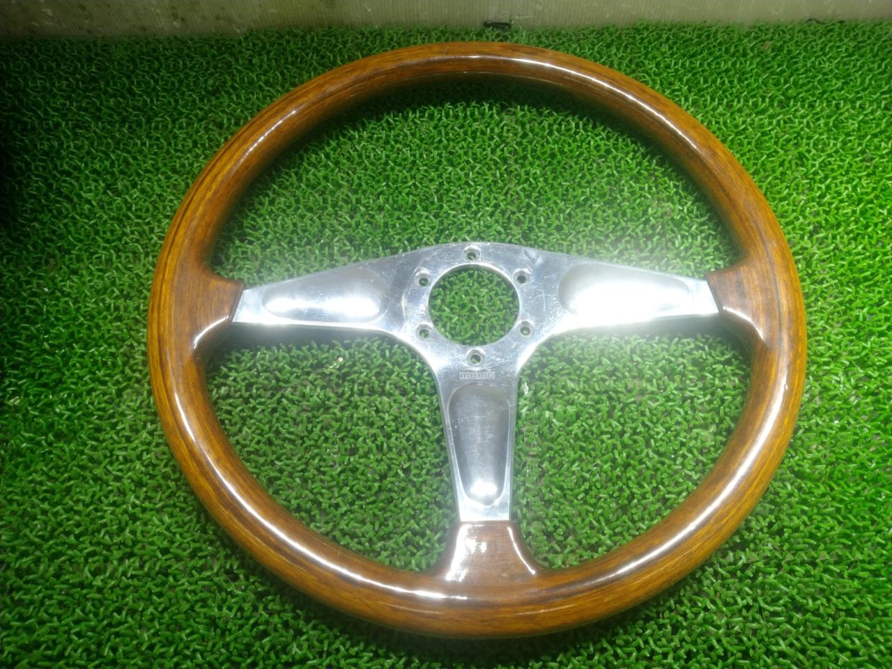 MOMO(モモ) CERTO(チェルト) ウッドステアリング37Φ | カー用品 インテリア ステアリングを通販で購入する | 中古カー ...