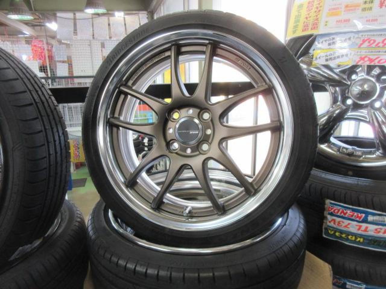 WORK(ワーク) EMOTION(エモーション) CR2P アッシュドチタン + BRIDGESTONE(ブリヂストン) POTENZA(ポテンザ) Adrenalin RE004 | カー ...