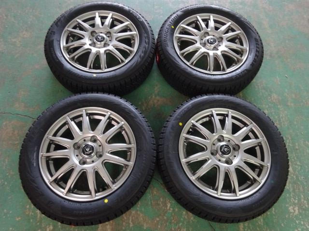 TOPY(トピー) INVERNO TS6 + BRIDGESTONE(ブリヂストン) BLIZZAK VRX2 | カー用品 スタッドレス ...