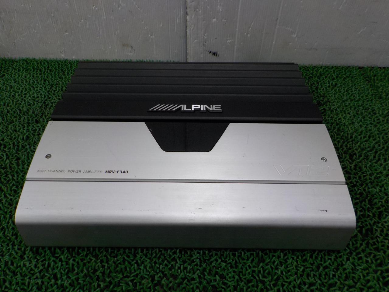 【4chアンプ】ALPINE(アルパイン) MRV-F340☆旧型ですが、ハイスペック!☆ | カー用品 アンプを通販で購入する | 中古カー ...