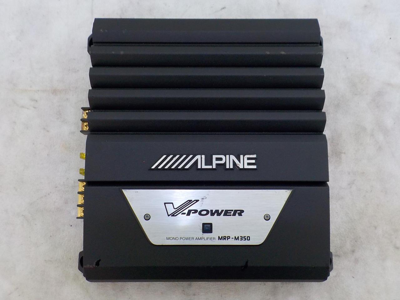 ALPINE MRP-M350 アンプ | カー用品 アンプを通販で購入する | 中古カー＆バイク用品の販売ならアップガレージ
