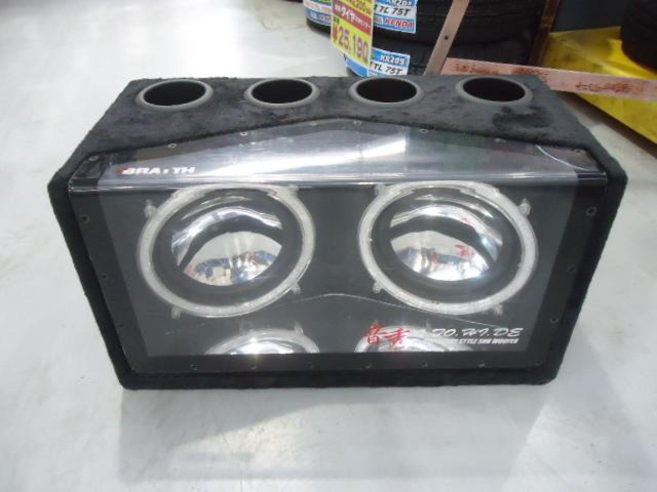 BRAITH 音秀 PL-021 BOXタイプチューンアップウーファー | カー用品 スピーカー チューナップウーハースピーカーを通販で購入する | 中古カー＆バイク用品の販売ならアップガレージ