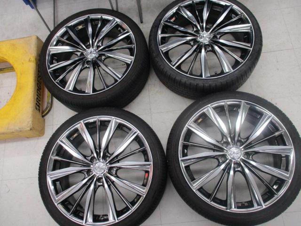 weds(ｳｪｯｽﾞ) LEONIS(レオニス) VX (5HOLE) +3本-ANNAITE AN606 + 1本-MOZZO ...