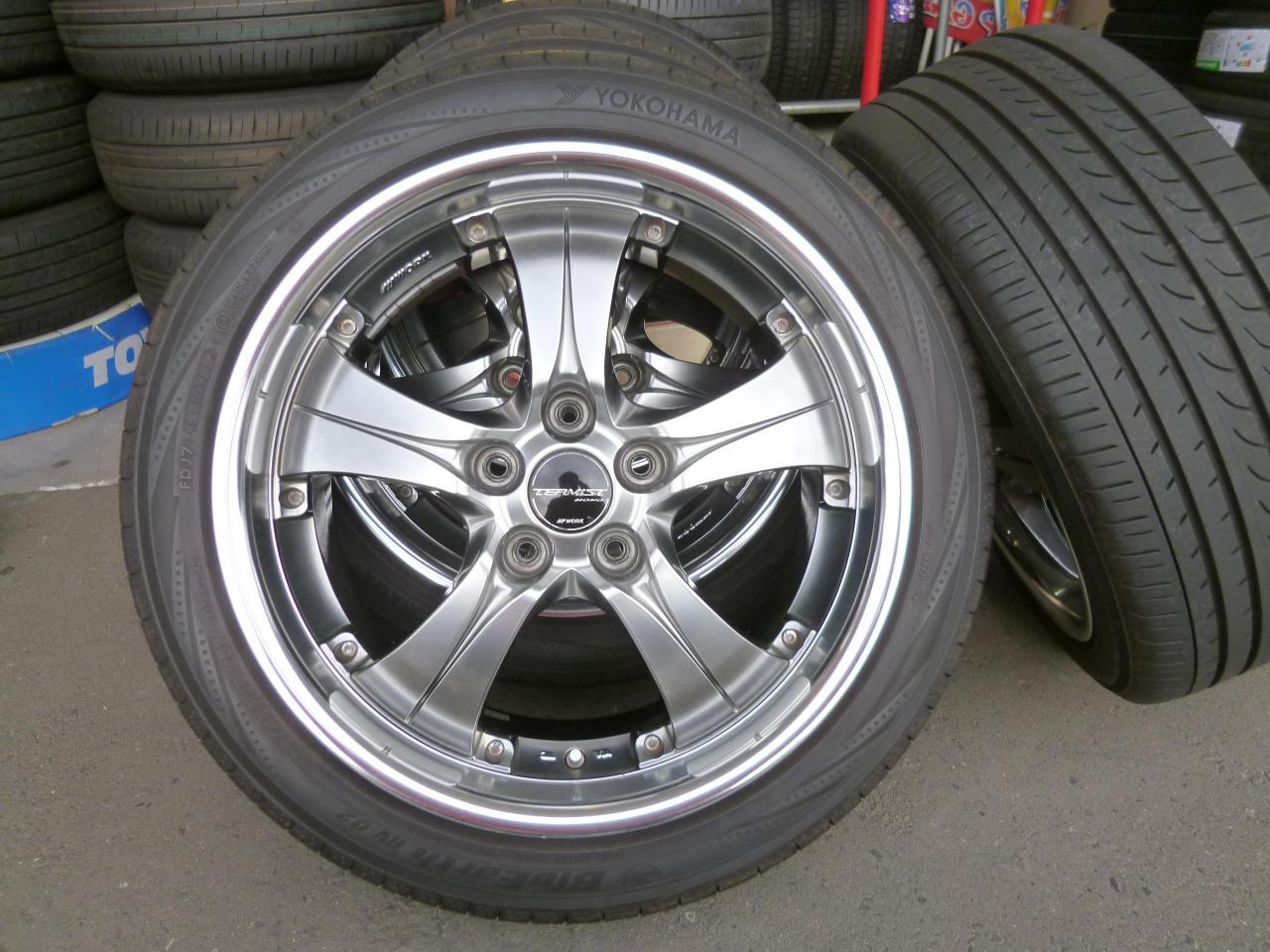 WORK(ワーク) TERMIST(ターミスト) TS1 MONO + YOKOHAMA(ヨコハマ) BluEarth RV-02 | カー ...