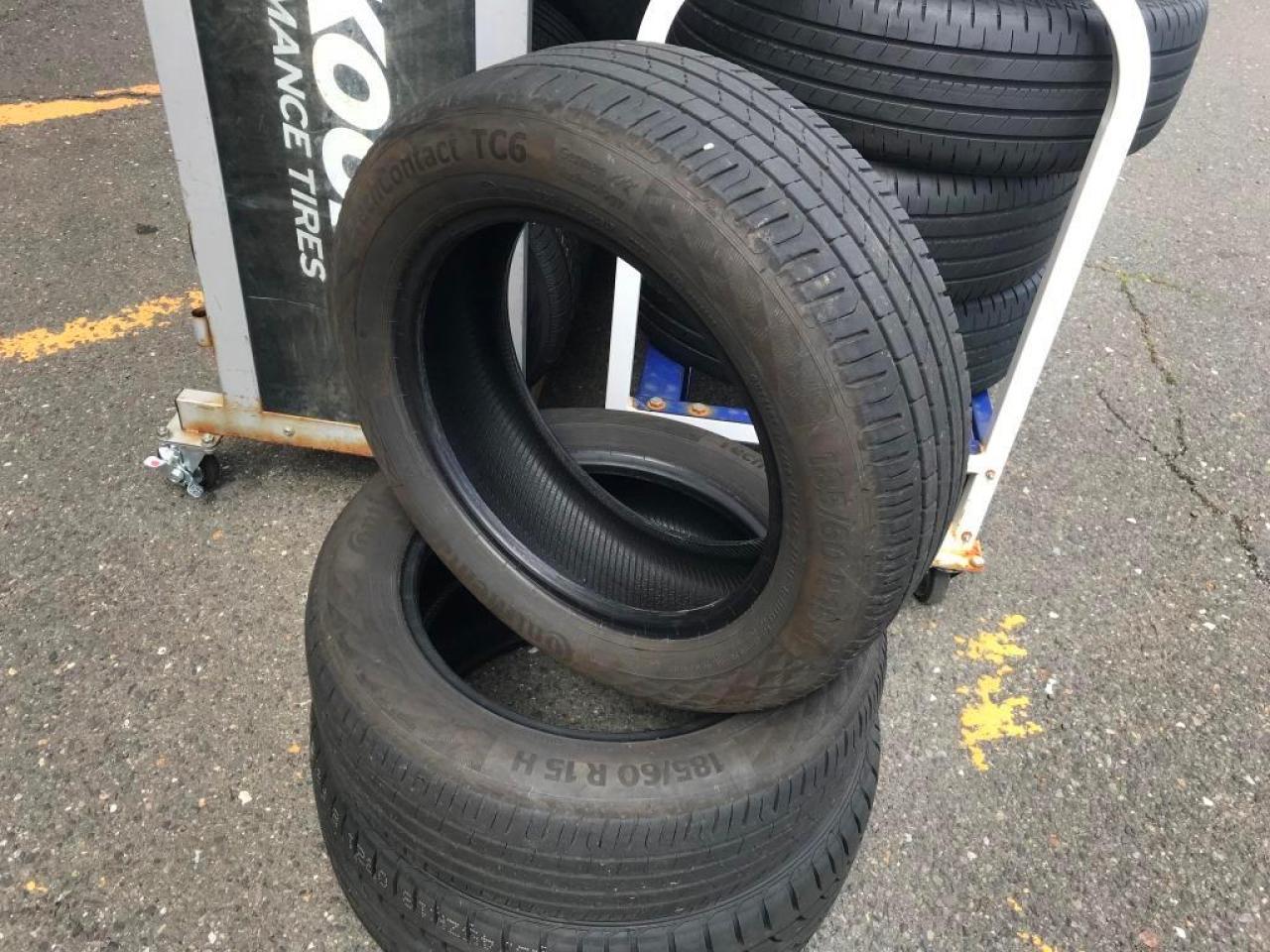 Continental Techcontact TC6 2/2 | 中古品 | アップガレージ 岐阜店 | カー用品 タイヤ 15インチタイヤ ...