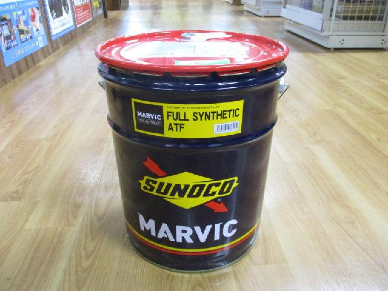 SUNOCO(スノコ) MARVIC FULL SYNTHETIC ATF 20Lペール缶 | 新古品 | アップガレージ 仙台名取店 | カー用品 ケミカル用品 オイル(各種)を通販で購入 ...