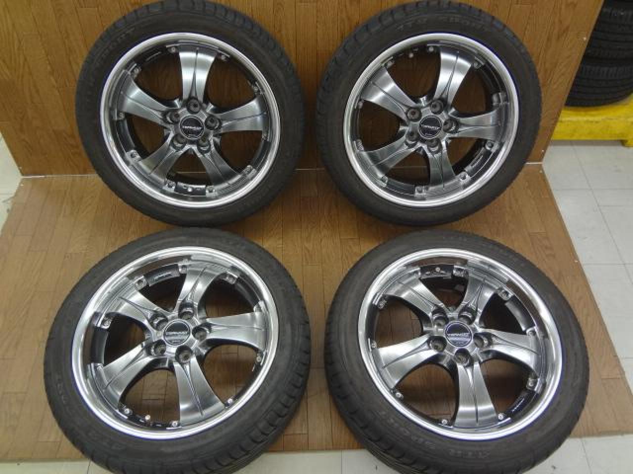 WORK(ワーク) TERMIST TS1 MONO + ATR ATRSPORT | カー用品 タイヤホイールセット 17インチタイヤ ...