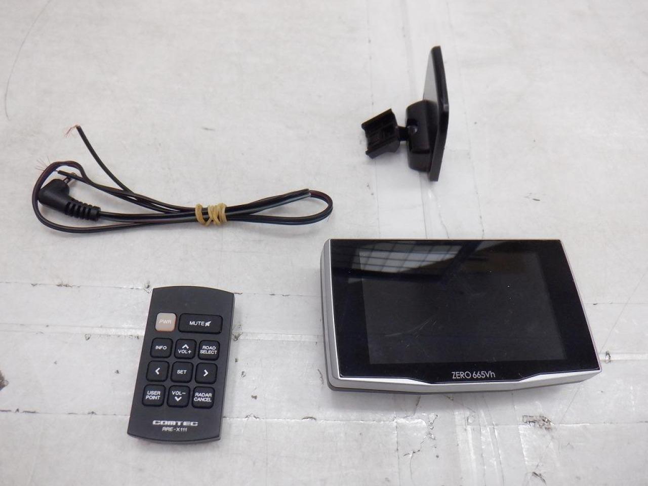 COMTEC(コムテック) ZERO665Vh | カー用品 電装系 レーダー探知機を通販で購入する | 中古カー＆バイク用品の販売ならアップガレージ