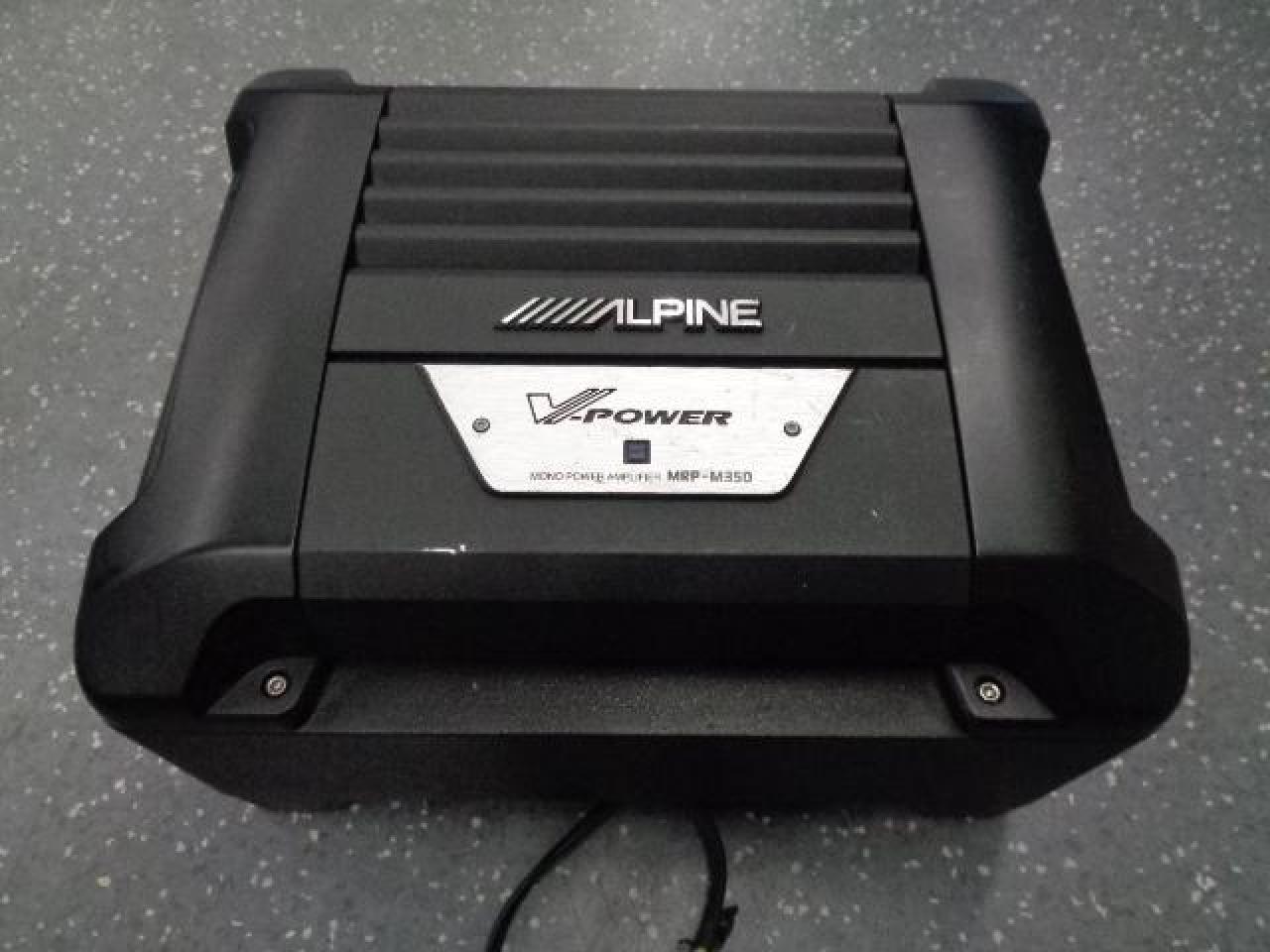 ALPINE MRP-M350 | カー用品 スピーカー チューナップウーハースピーカーを通販で購入する | 中古カー＆バイク用品の販売なら ...