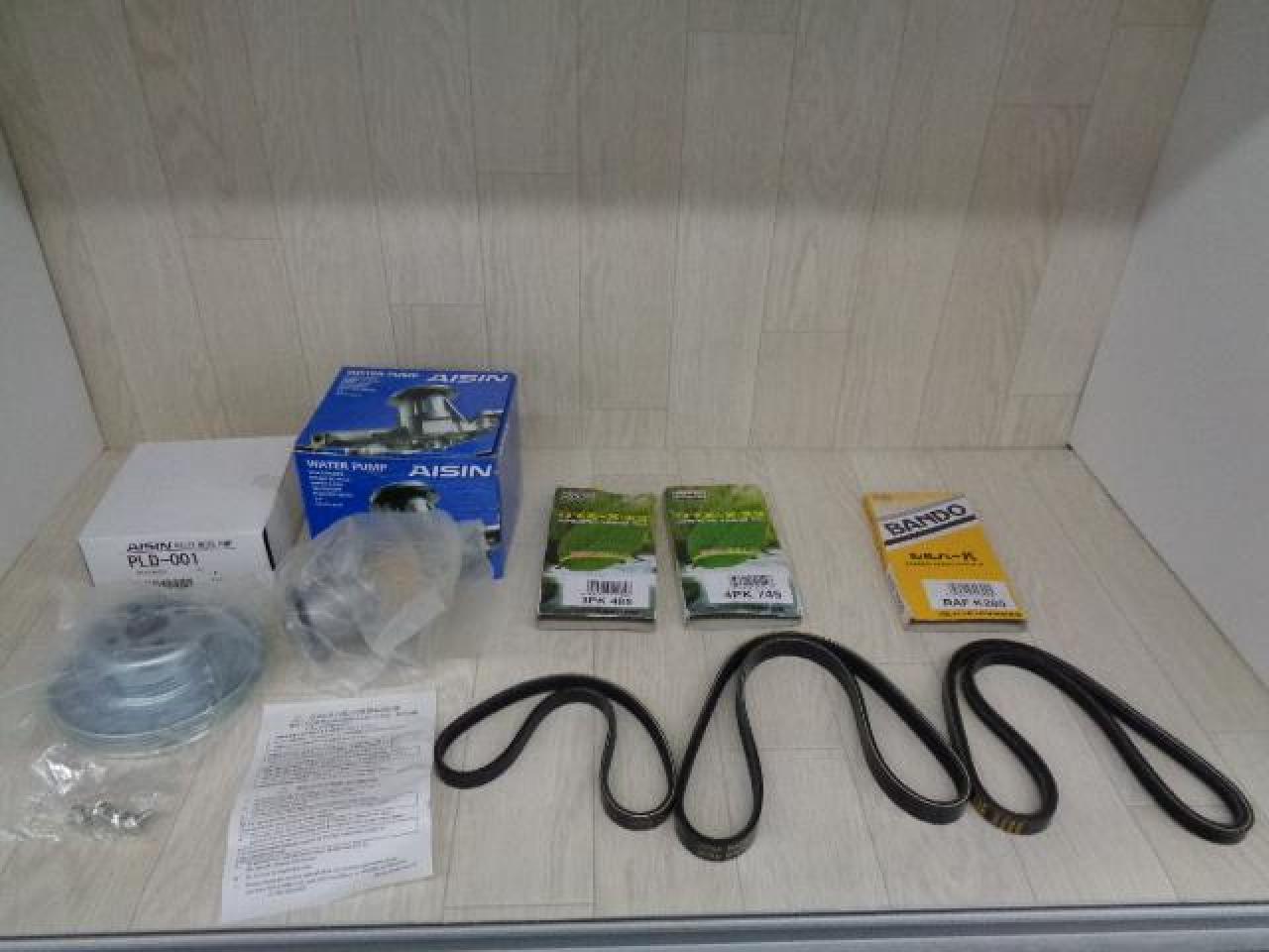 AISIN ウォーターポンプ WPD-050 + プーリー PLD-001 オマケでベルト付き!! ムーブ L175S | カー用品 メンテナンス その他メンテナンスを通販で購入する | 中古 ...