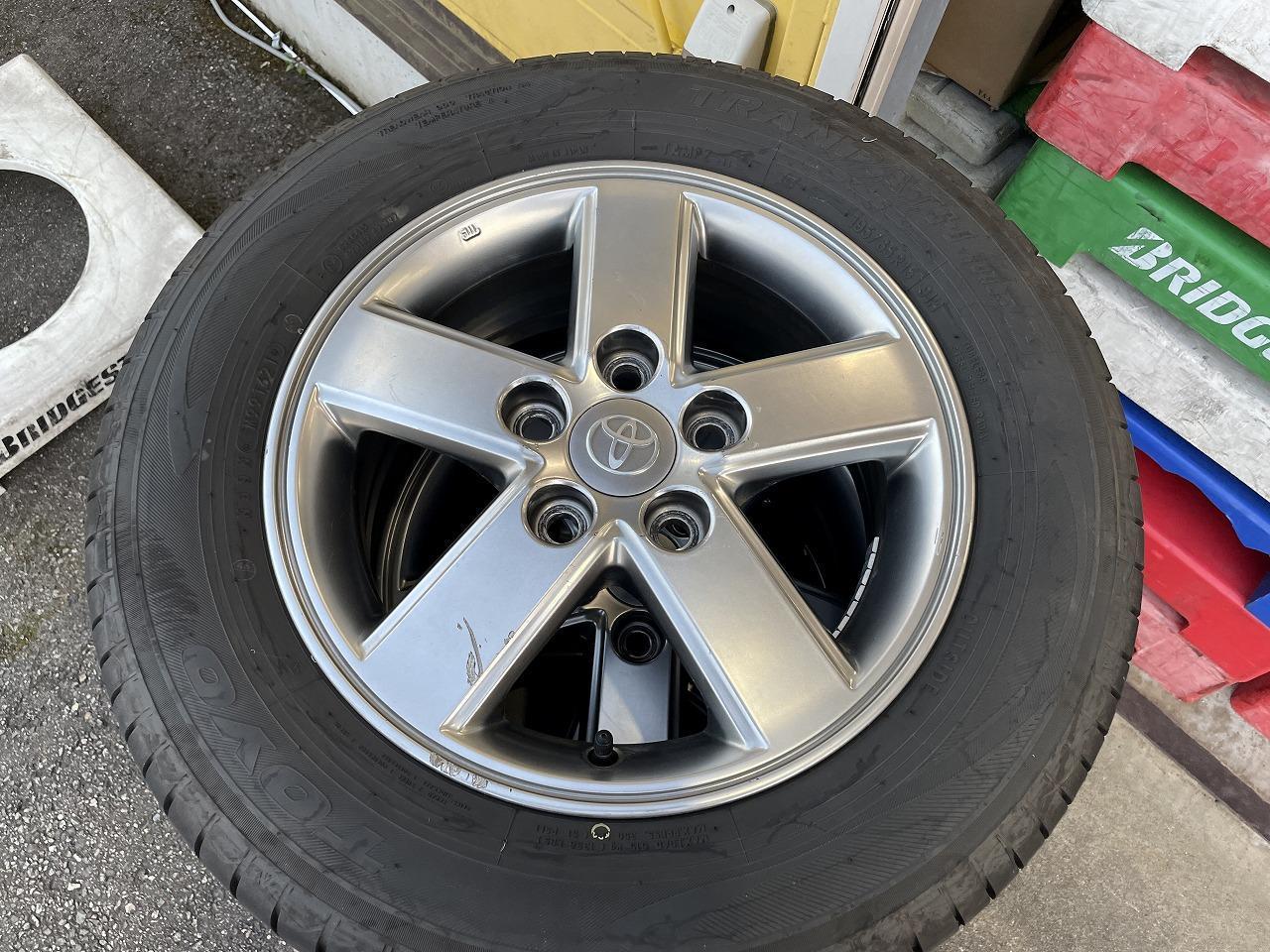 トヨタ純正(TOYOTA) トヨタ純正 + TOYO(トーヨー) TRANPATH MPZ | カー用品 タイヤホイールセット 15インチタイヤホイールセットを通販で購入する | 中古カー ...