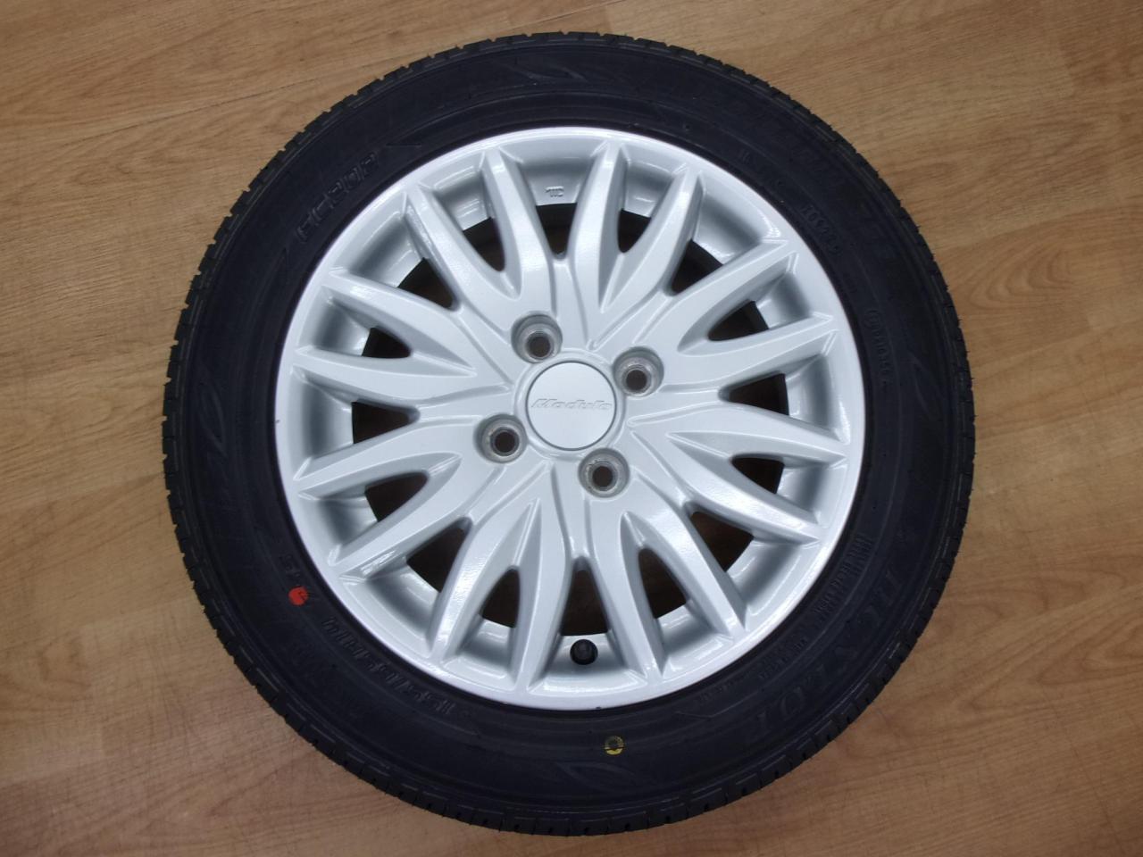 Modulo ME-009 + DUNLOP(ダンロップ) ENASAVE EC202L | カー用品 タイヤホイールセット 14インチタイヤホイールセットを通販で購入する | 中古カー ...