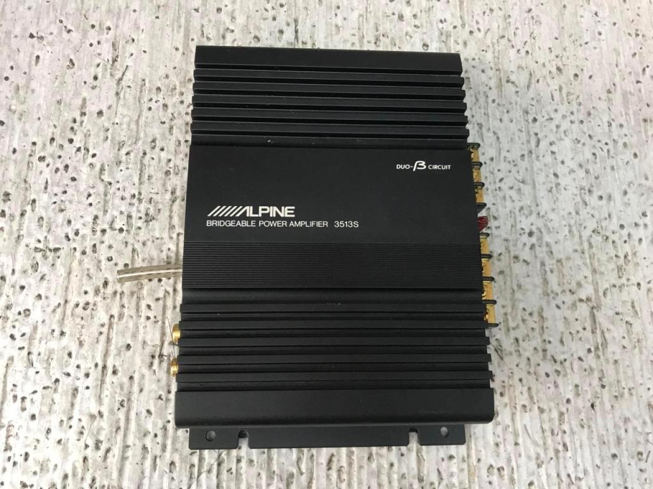 ALPINE 3513S | カー用品 アンプを通販で購入する | 中古カー＆バイク用品の販売ならアップガレージ