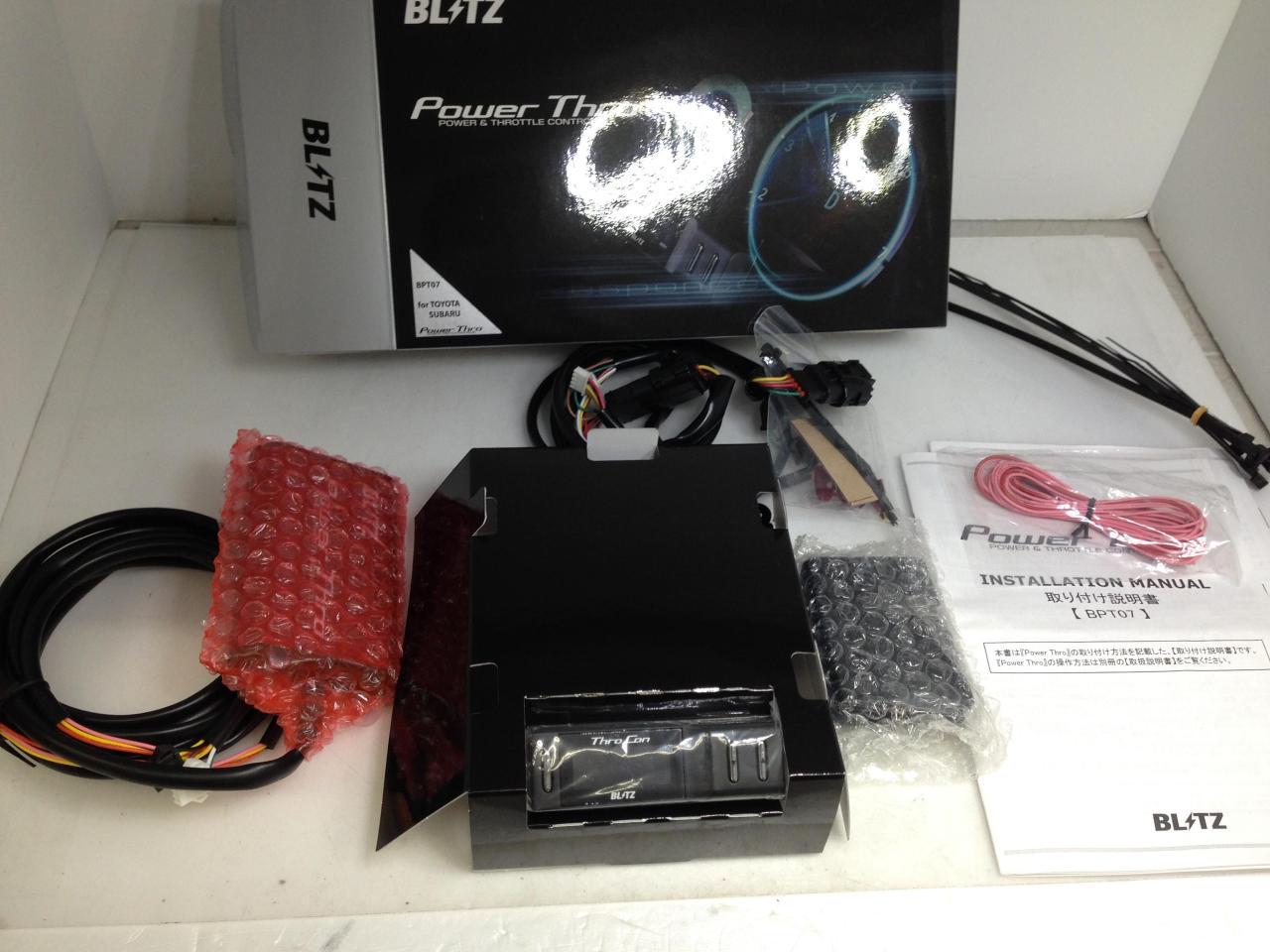 BLITZ Power Thro スロットルコントローラー パワスロ 86/ZN6 BRZ/ZC6 | カー用品 電装系 電装パーツを通販で ...