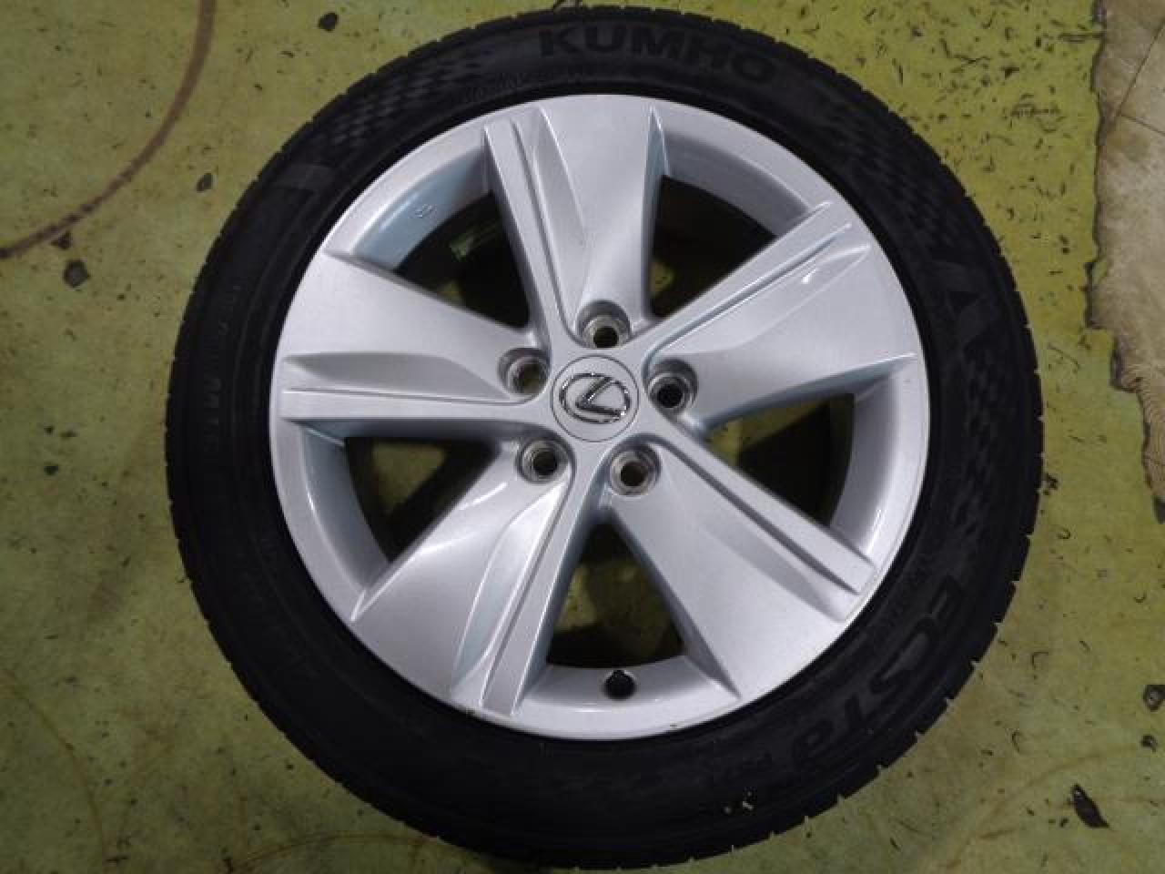 LEXUS純正 (レクサス) HS200h純正スポークホイール + KUMHO/マーシャル(クムホ/MARSHAL) ECSTa PS71 ...