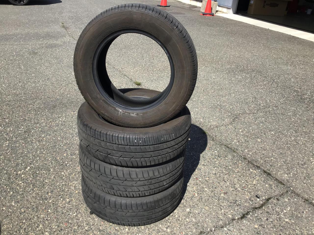 TOYO(トーヨー) TRANPATH mpz 4本セット | カー用品 タイヤ 15インチタイヤを通販で購入する | 中古カー＆バイク用品の販売ならアップガレージ