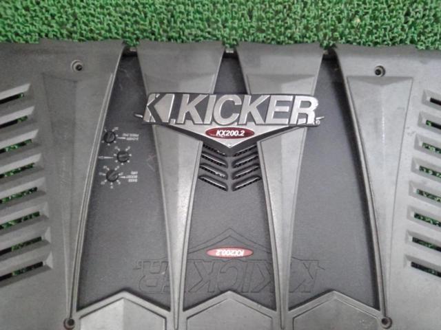 KICKER KX200.2 2chパワーアンプ | カー用品 アンプを通販で購入する | 中古カー＆バイク用品の販売ならアップガレージ