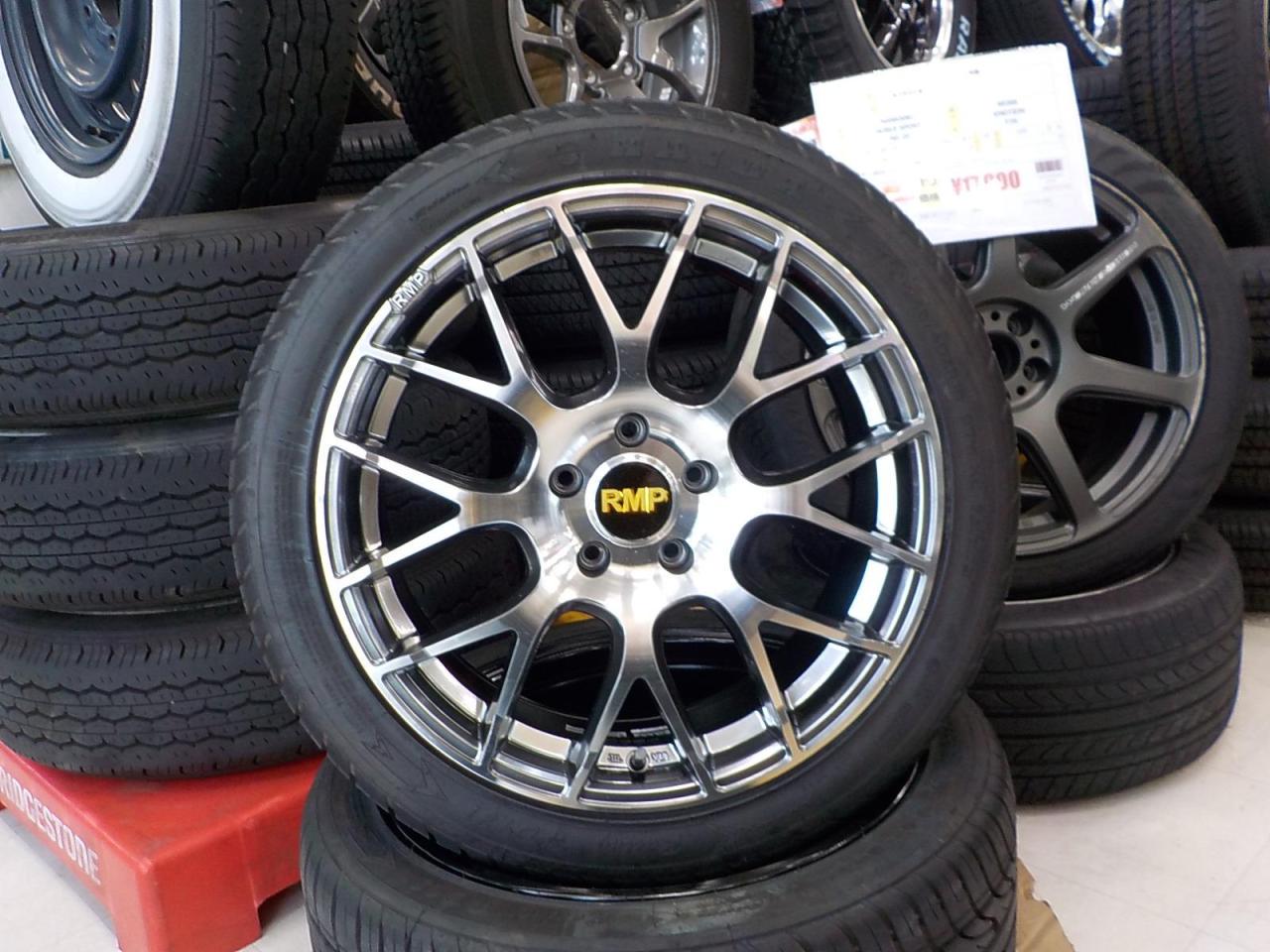 【☆試着無料☆】MID WHEELS RMP028F + HAIDA HD921 ★2本セット★ | カー用品 タイヤホイールセット 18インチタイヤホイールセットを通販で購入する | 中古 ...
