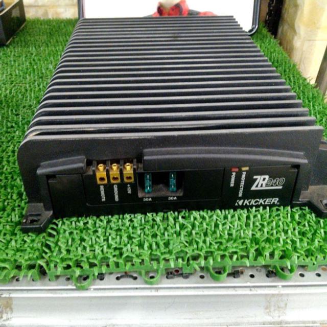 KICKER ZR240 | 中古品 | アップガレージ 千葉中央店 | カー用品 アンプを通販で購入する | 中古カー＆バイク用品の販売なら ...