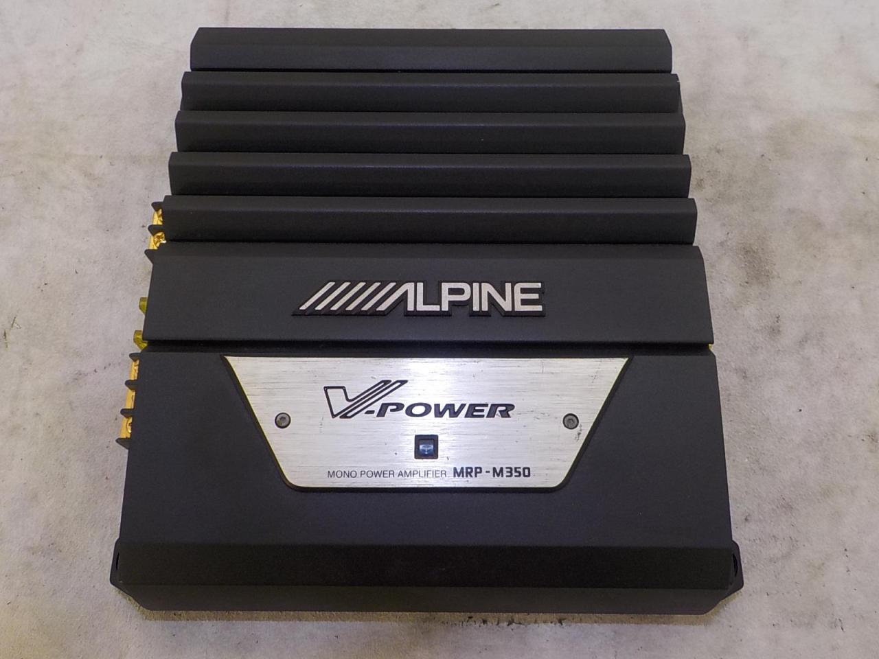 ALPINE MRP-M350 1chパワーアンプ ※ウーファー専用※ | 中古品 | アップガレージ 埼玉久喜店 | カー用品 アンプを通販 ...