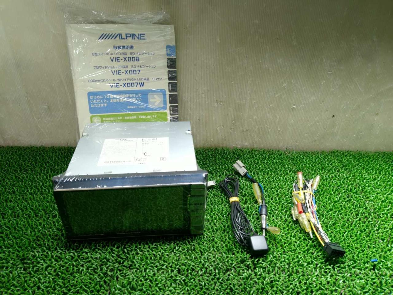 ALPINE(アルパイン) VIE-X007W-S | カー用品 カーナビ(地デジ） AV一体メモリーナビ（地デジ）を通販で購入する | 中古 ...