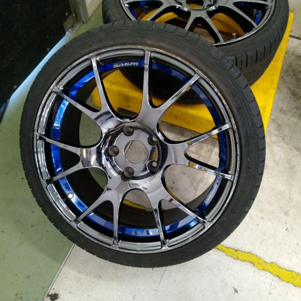 【ホイールのみ】 weds(ウェッズ) WedsSport(スポーツ) SPORT SA-67R 2本セット | カー用品 アルミホイール 18インチホイールの通販 | アップガレージ 中古 ...