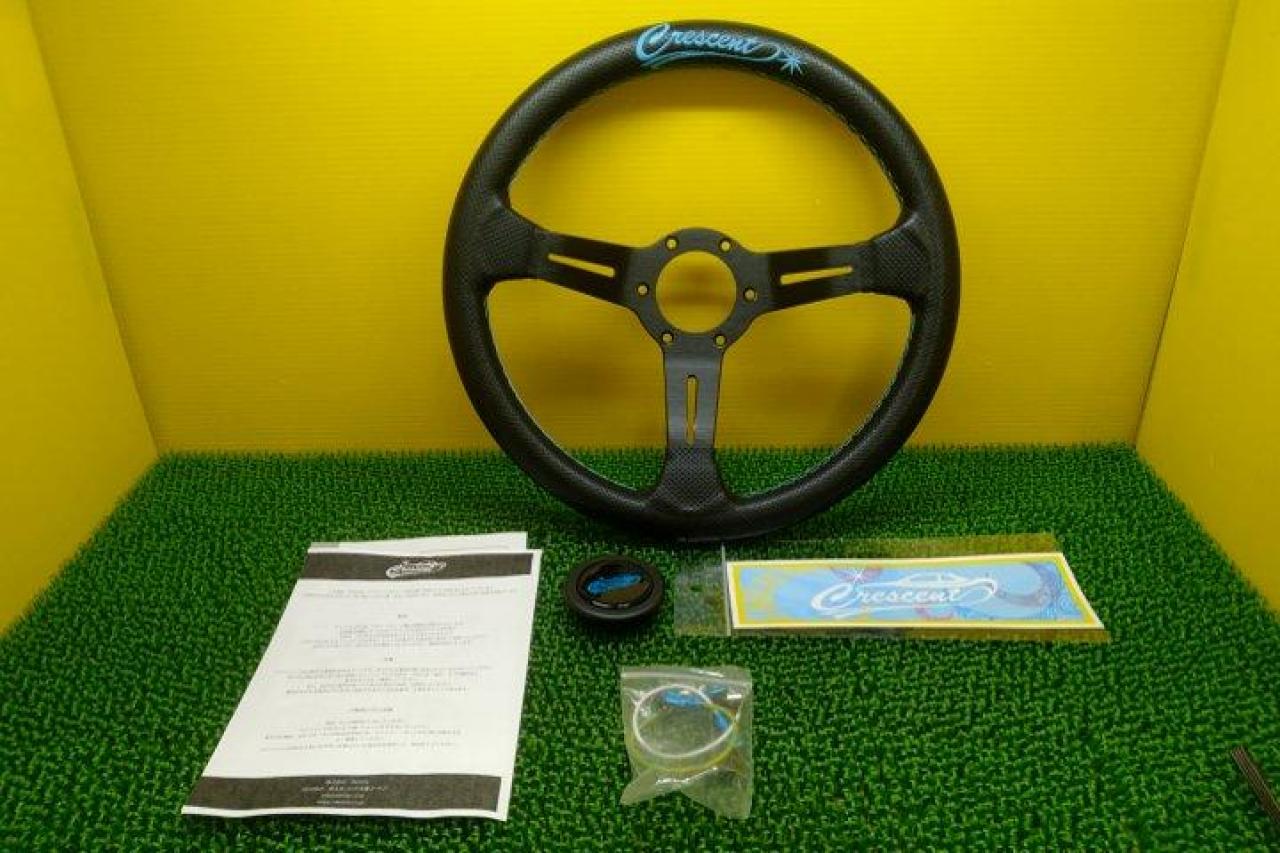 crescent(クレッシェント) 330mm 3本スポークステアリング | カー用品 インテリア ステアリングを通販で購入する | 中古カー ...