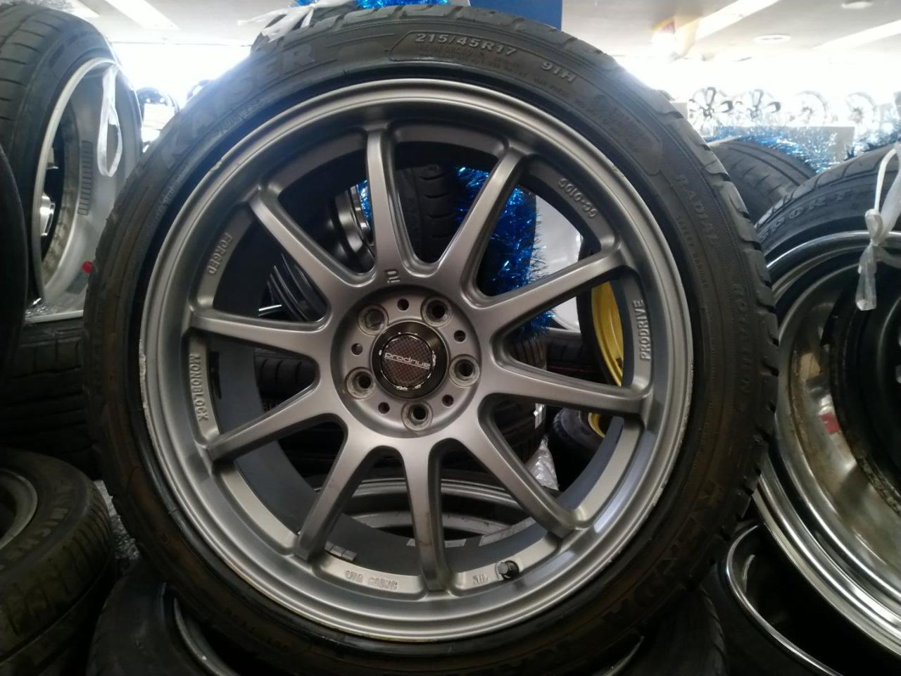 BRIDGESTONE PRODRIVE GC-010G+ KENDA RADIAL KAISER | カー用品 タイヤホイールセット 17 ...