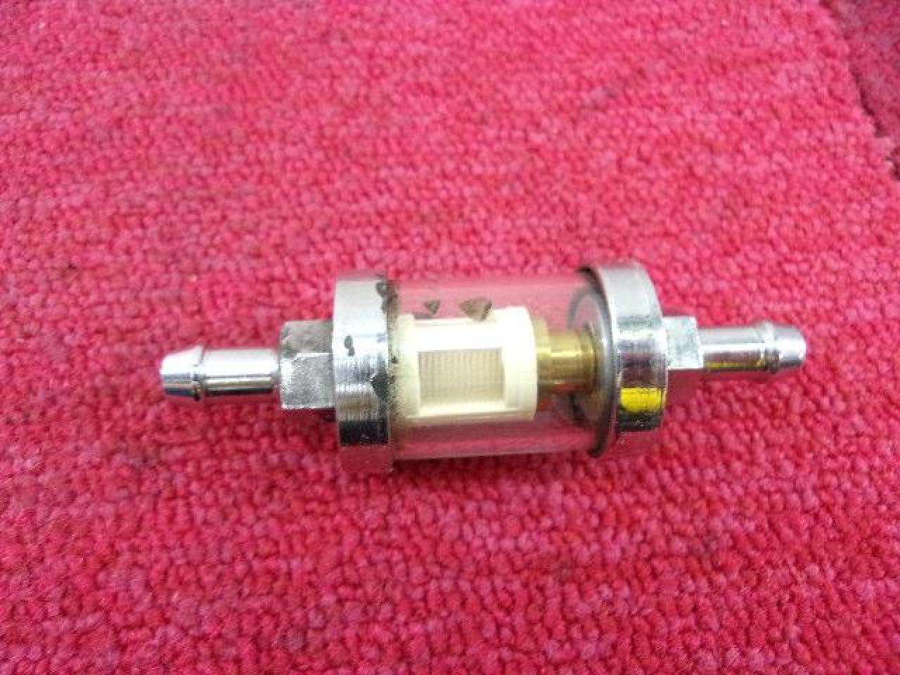 メーカー不明 ガソリンフィルター 内径8㎜ホース用 | 中古品 | アップガレージ ライダースナップス足立店 | バイク用品 吸気・燃料系 ...
