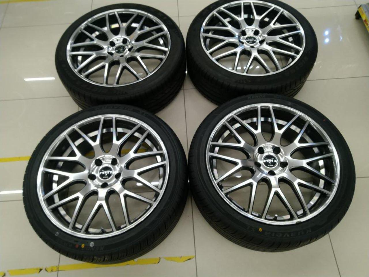 WORK(ワーク) RYVER(レイバー) M009 + MAXXIS(マキシス) VICTRA SPORT5 + KENDA(ケンダ) KR32【タイヤ2本未使用】 | カー用品 タイヤ ...