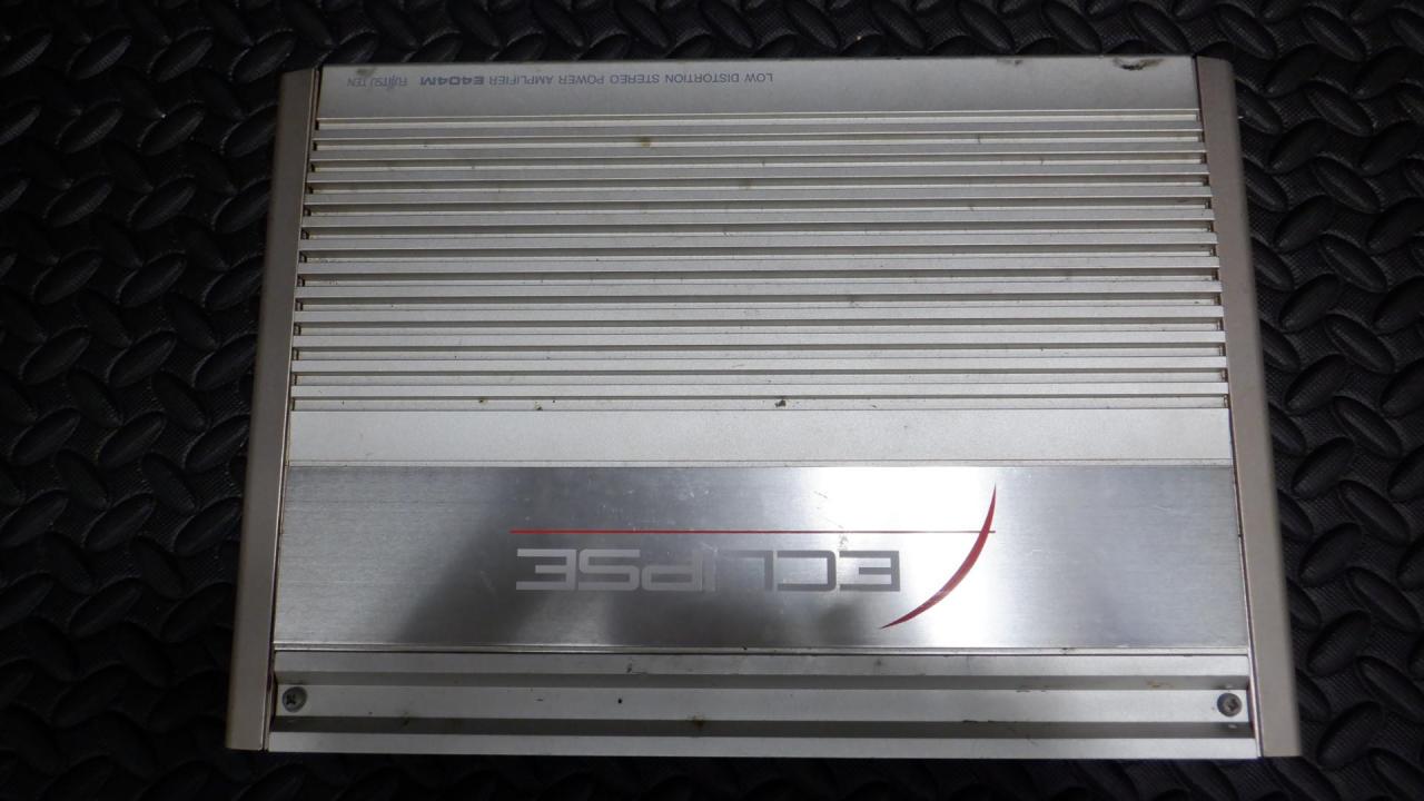 ECLIPSE E404M | カー用品 アンプを通販で購入する | 中古カー＆バイク用品の販売ならアップガレージ
