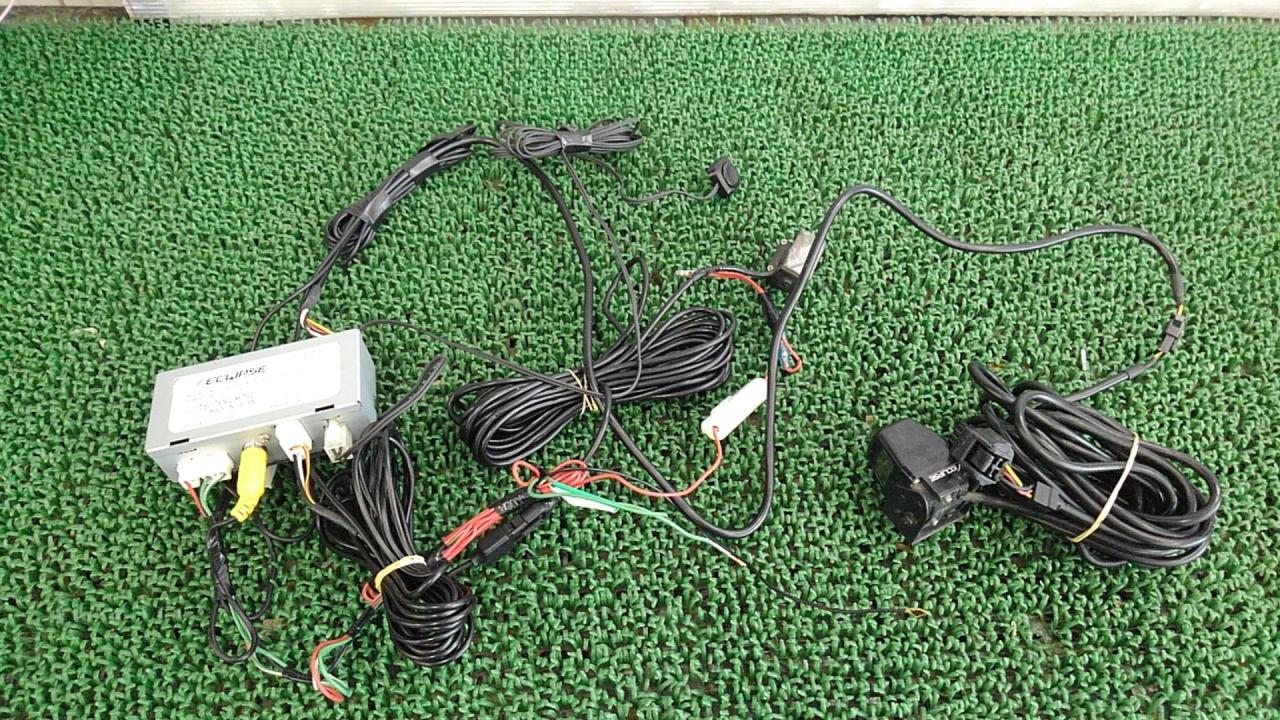 ECLIPSE フロント+リアアイカメラセット+バックカメラ電源BOX CAB106 | カー用品 カーAVアクセサリー バックカメラを通販で購入する | 中古カー＆バイク用品の販売ならアップガレージ