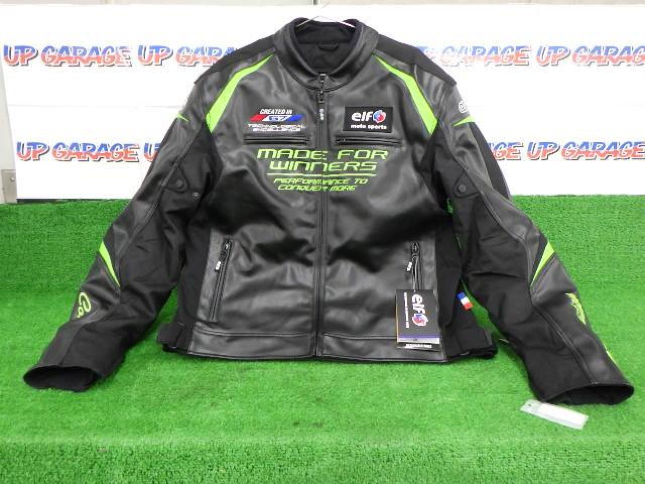 elf(エルフ) エボルツィオーネPUレザージャケット EJ-W108 2022年秋冬モデル♪ | バイク用品 ウエア ジャケット(二輪)の通販 | アップガレージ 中古カー＆バイク用品の買取 ...