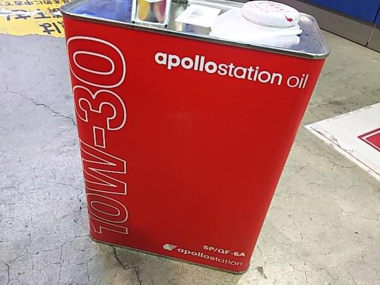 【値下げしました!!】apollostation oil 10W-30 SP-GF-6A エンジンオイル 4L | カー用品 ケミカル用品 ...