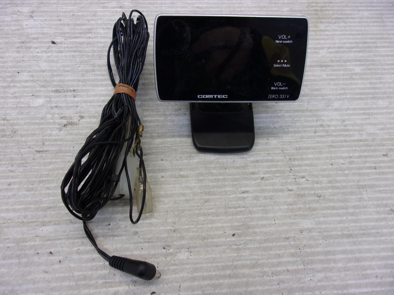 COMTEC ZERO331V | カー用品 電装系 レーダー探知機を通販で購入する | 中古カー＆バイク用品の販売ならアップガレージ