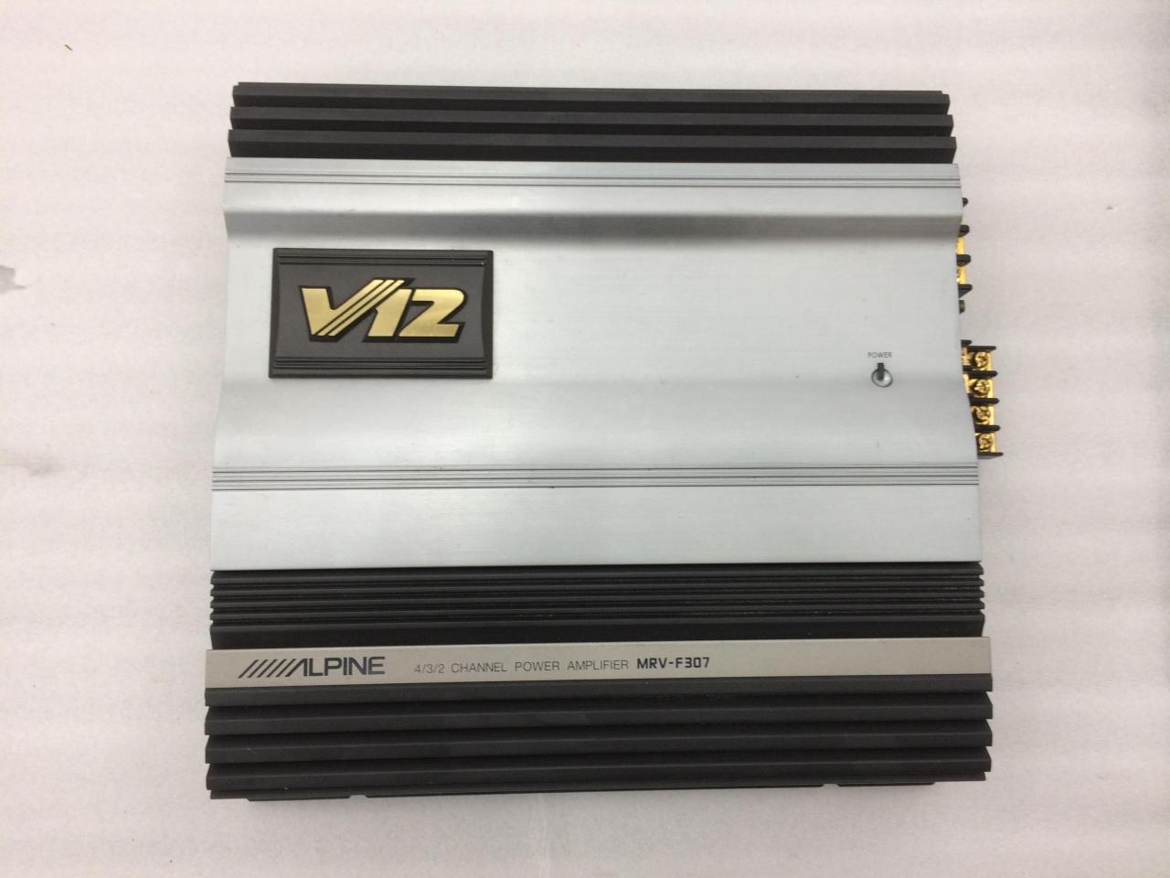 ALPINE MRV-F307 4chパワーアンプ | カー用品 アンプを通販で購入する | 中古カー＆バイク用品の販売ならアップガレージ