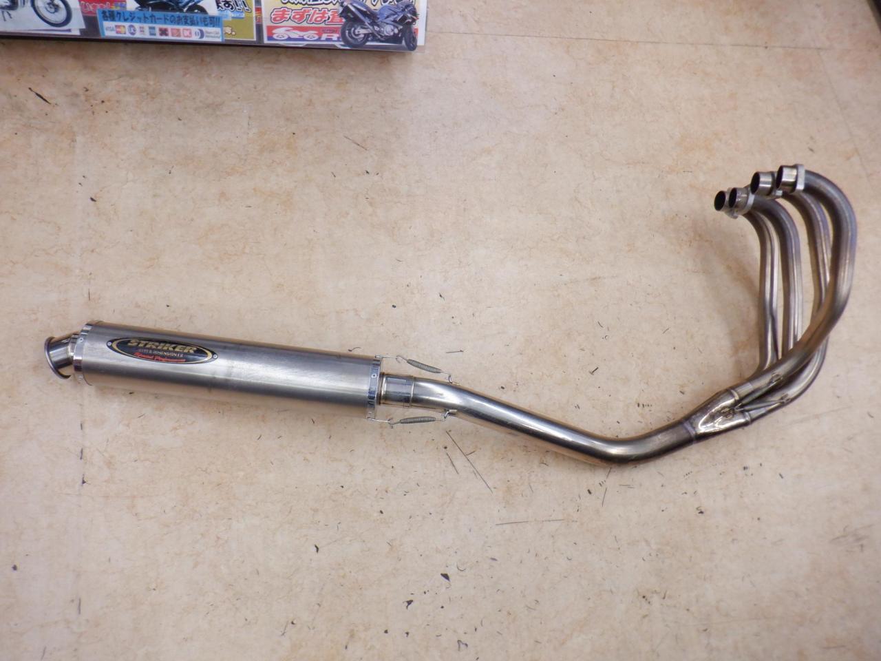 STRIKER(ストライカー) ストリートコンセプト フルエキゾースト 機械曲げ4-1STD CB400SF/SB VTEC SPEC1/2/ ...