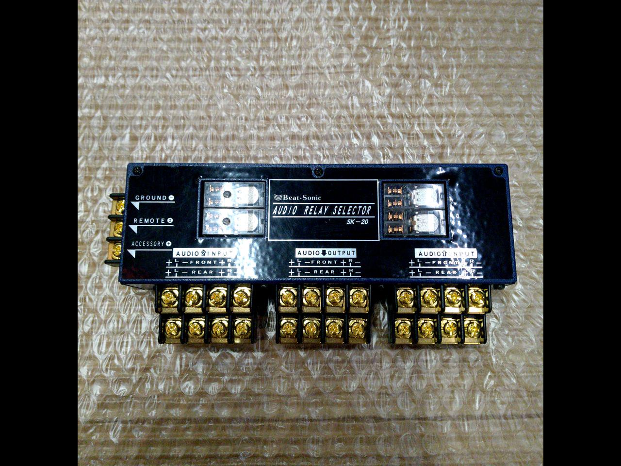 ☆大幅値下げ!!☆Beat-Sonic AUDIO RELAY SELECTOR | カー用品 カーAVアクセサリー その他カーAV ...