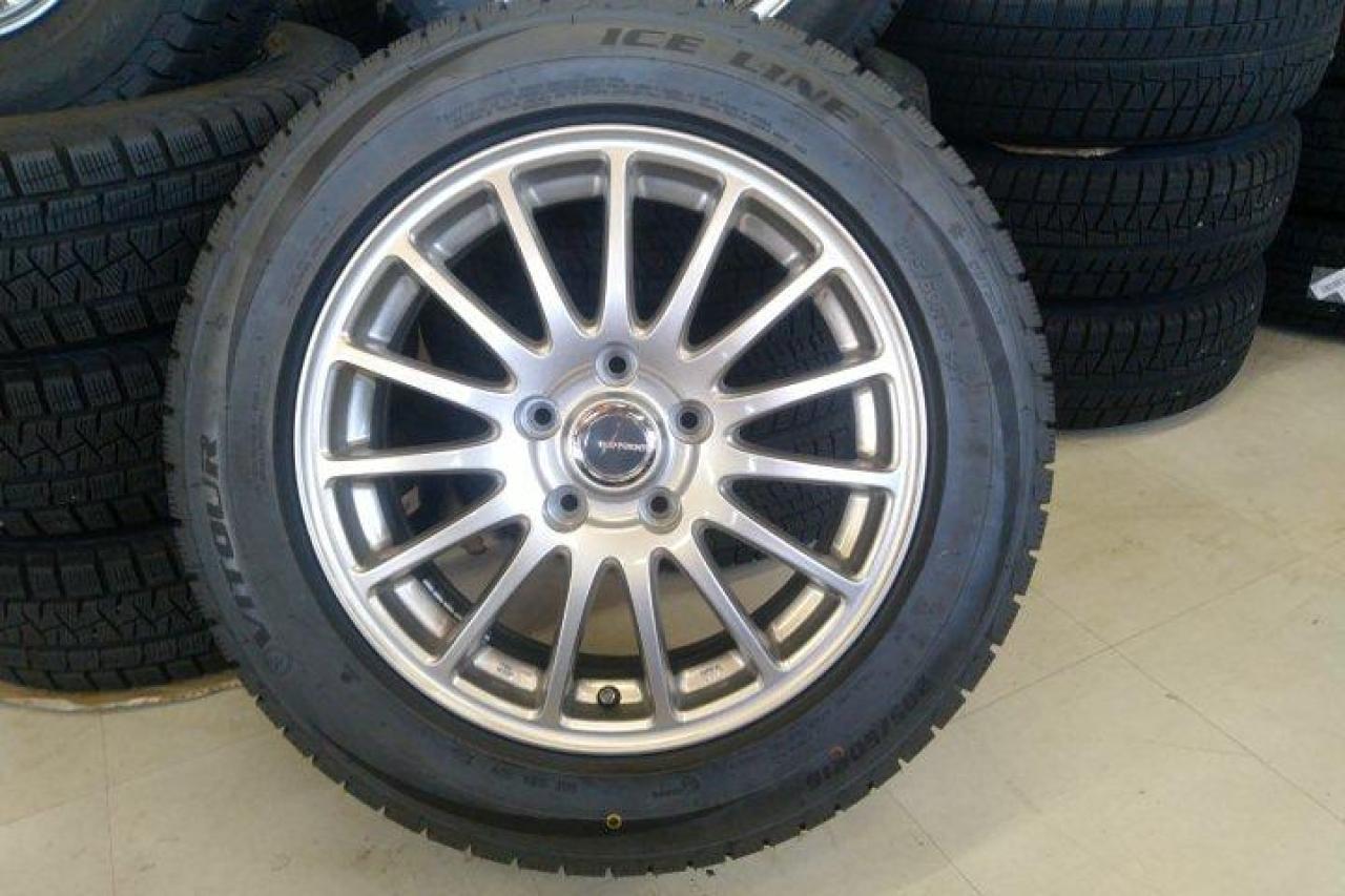 BRIDGESTONE ECO FORME SE-12 + VITOUR ICE LINE | カー用品 スタッドレスタイヤホイールセット ...