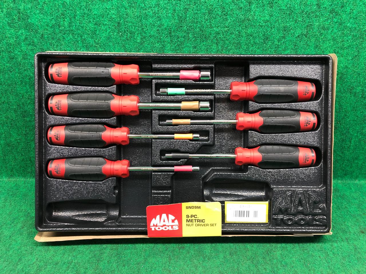 【2本欠品】MAC TOOLS(マックツールズ) 9Pc. マックグリップメトリック ナットドライバーセット SND9M | カー用品 メンテナンス 工具を通販で購入する | 中古カー＆バイク ...