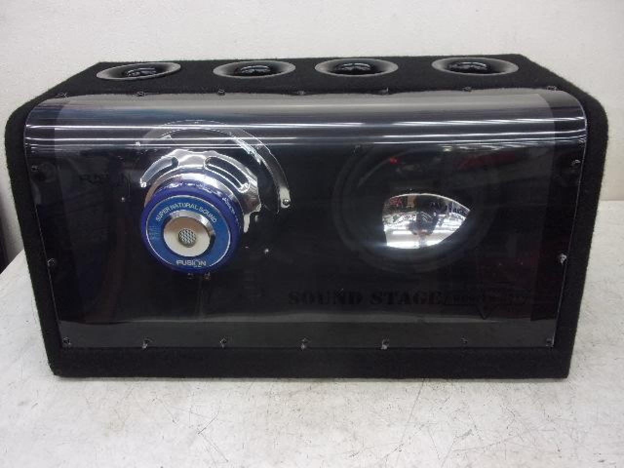Fusion SOUND STAGE FSN-WX15 | カー用品 スピーカー サブウーハースピーカーBOX付を通販で購入する | 中古カー ...
